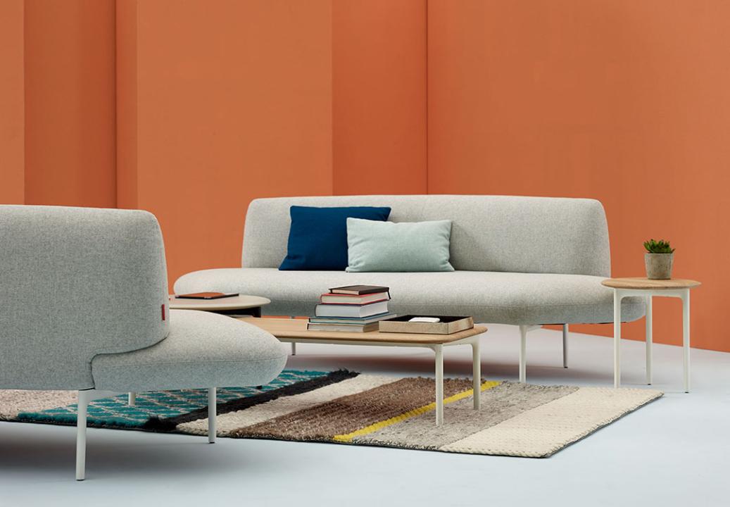 Haworth bank Openest Feather Sofa | Versluis Kantoorinrichters